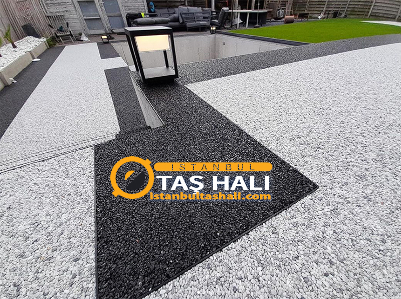 Taş halı zemin kaplama hizmeti